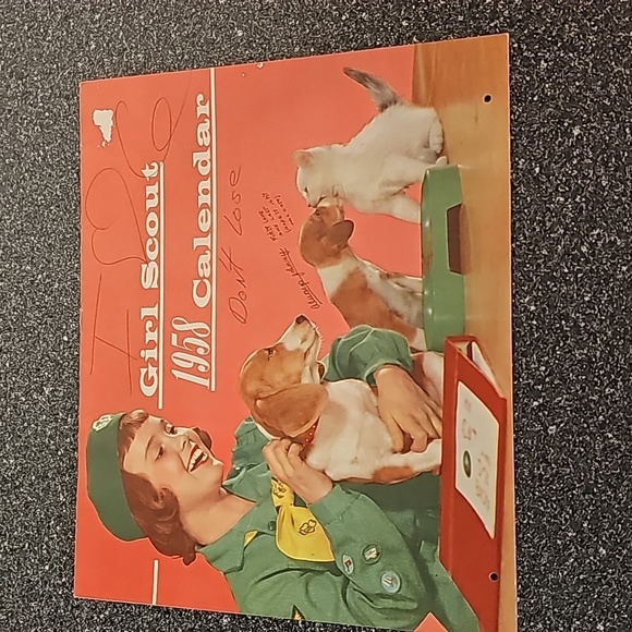 Girl Scouts of America | Office | 958 Girl Scout Paper Wall Calendar ...